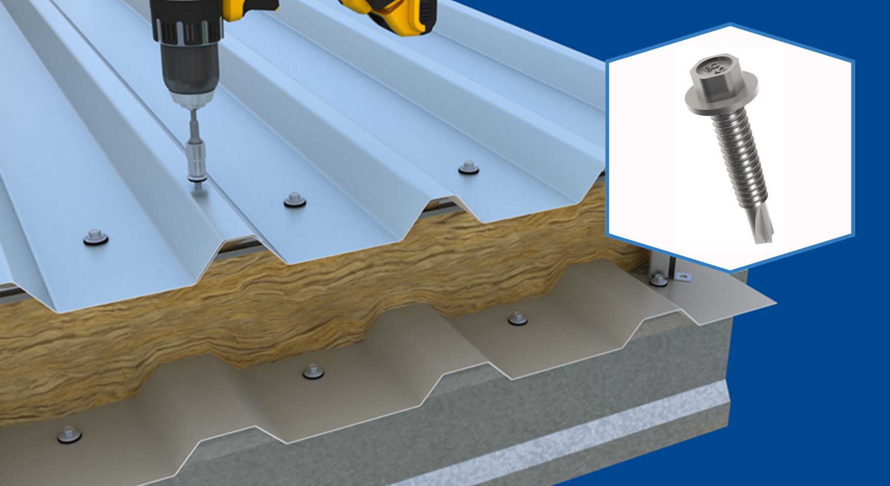 Euroclad Introduces Versatile New Fastener for Cladding Systems